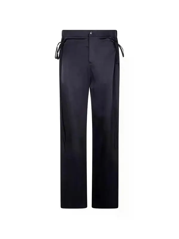 ANN DEMEULEMEESTER Trousers With Tie Detail