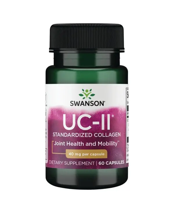 SWANSON Ucii Standardized Collagen 40 Milligrams 60 Capsules - No Color