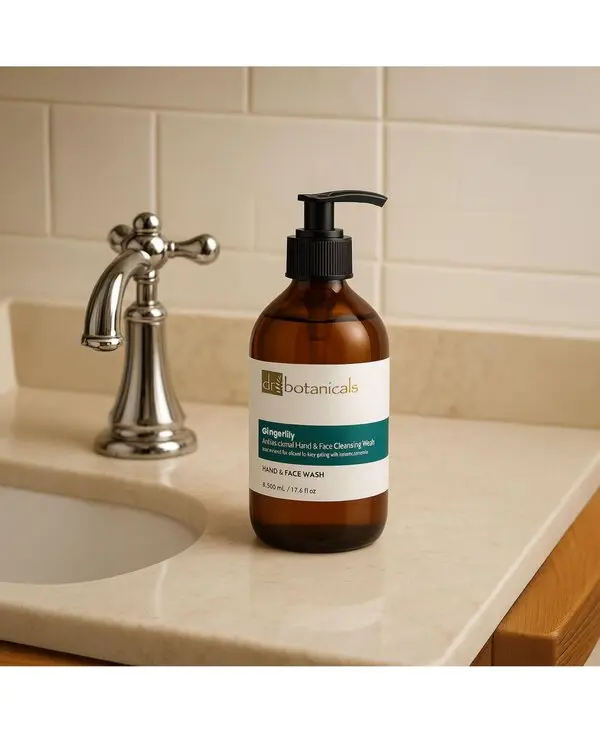DR. BOTANICALS Gingerlily Hand And Face Cleansing Wash 500milliliter