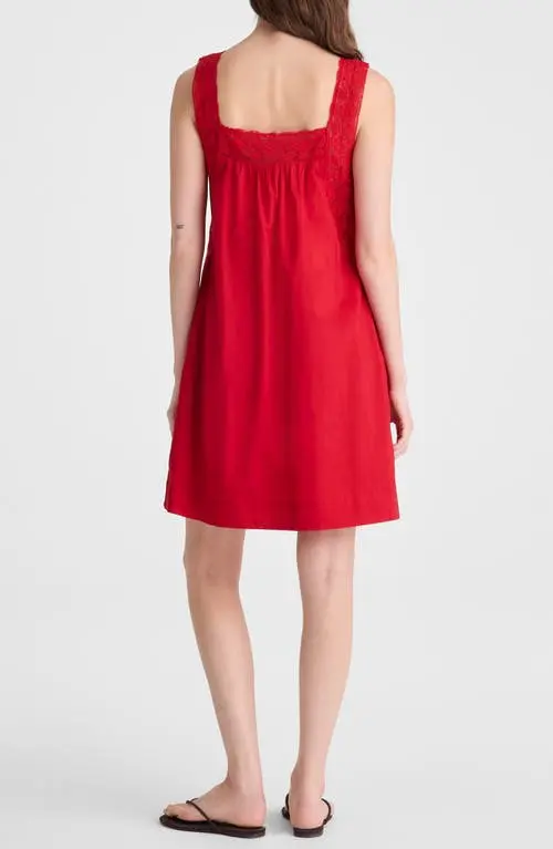 Madewell The Sophie Minidress - Varsity Red