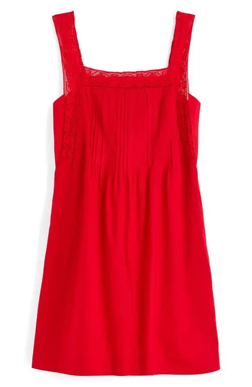 Madewell The Sophie Minidress - Varsity Red