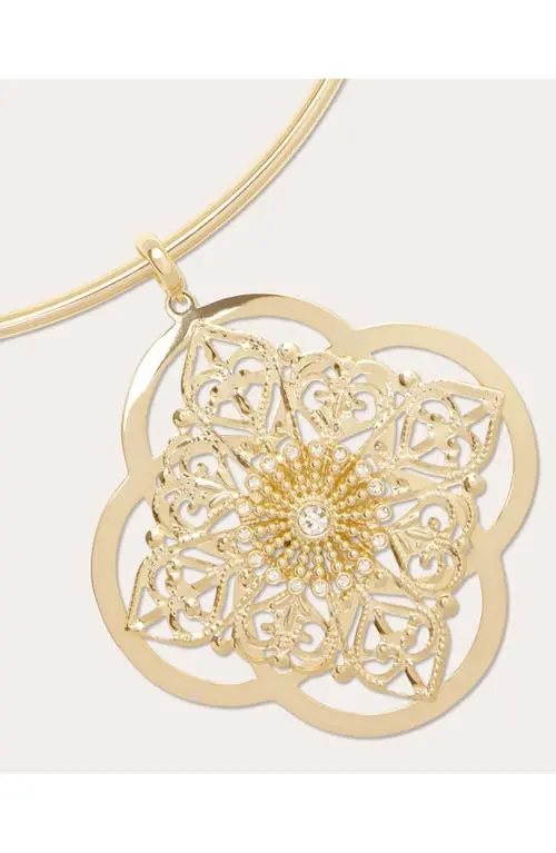 Ramy Brook Laya Medallion Collar Necklace