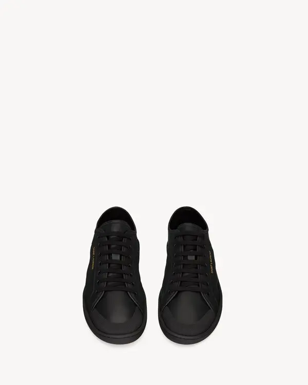 Saint Laurent Leather Gym Sneakers