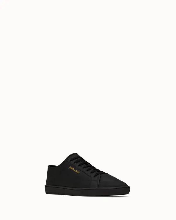 Saint Laurent Leather Gym Sneakers