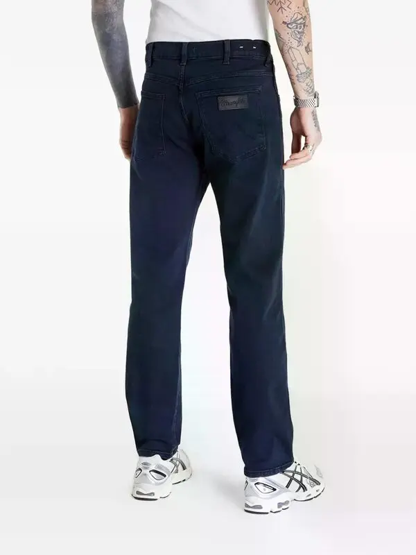 Wrangler Logo Patch Jeans - Blue