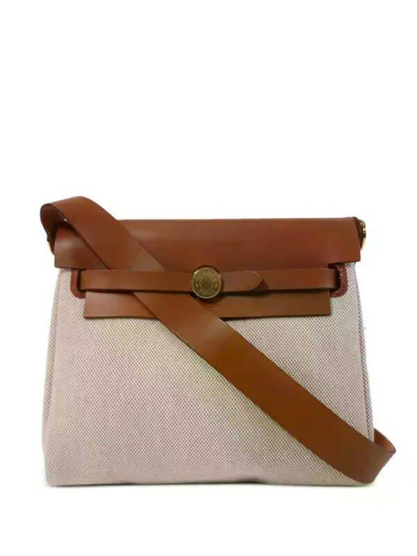 Hermès 20 Herbag Zip Shoulder Bag