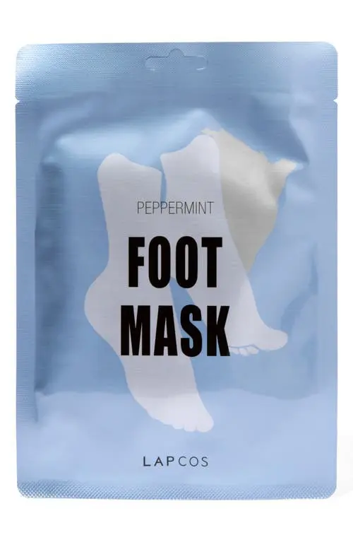 LAPCOS Peppermint Foot Mask Set Of 5