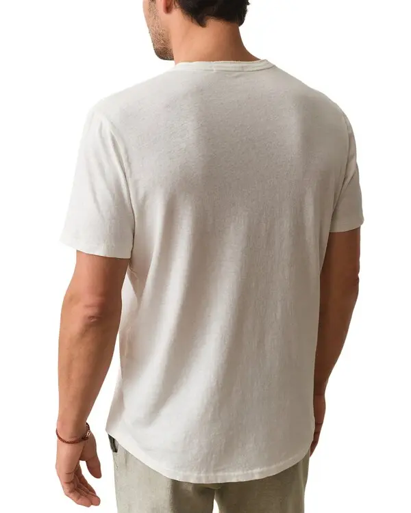 Marine Layer Hemp Cotton Henley T-shirt