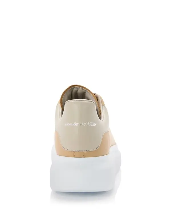 Alexander McQueen Oversized Sneakers - Shell Beige