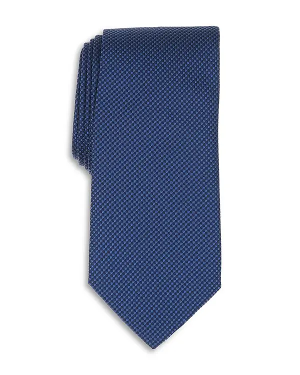 Thomas Pink Classic Textured Neck Tie - Navy