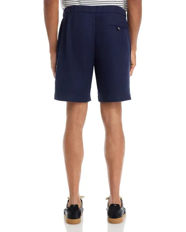 Frescobol Carioca Felipe Linen Shorts - Midnight Blue