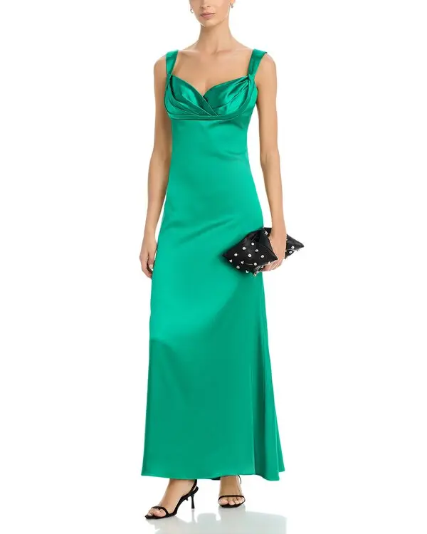 Eliza J Bustier Sheath Gown