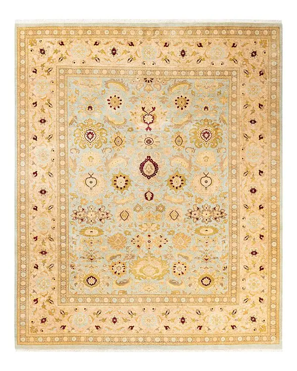 Bloomingdale'S Mogul M1251 Area Rug, 8'2 X 10'1 - Light Blue