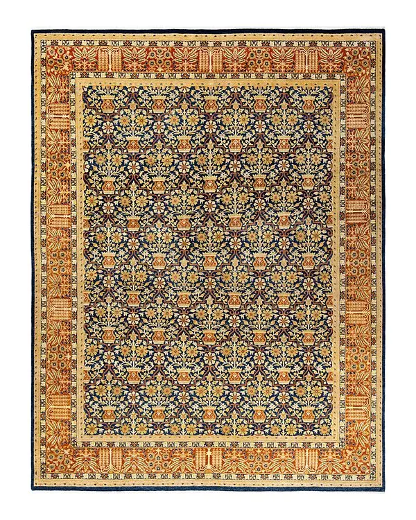 Bloomingdale'S Mogul M1346 Area Rug, 8'2 X 10'10 - Blue