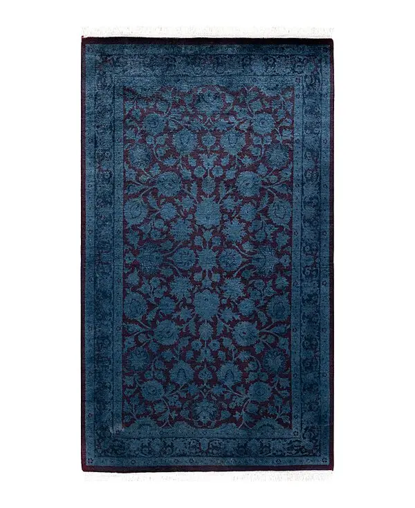 Bloomingdale'S Fine Vibrance M1252 Area Rug, 3'1 X 5'3 - Blue