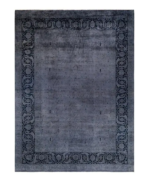 Bloomingdale'S Fine Vibrance M1350 Area Rug, 9'2 X 12'6 - Gray