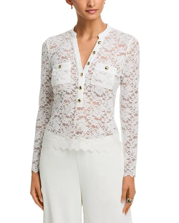Generation Love Ilona Lace Top - White