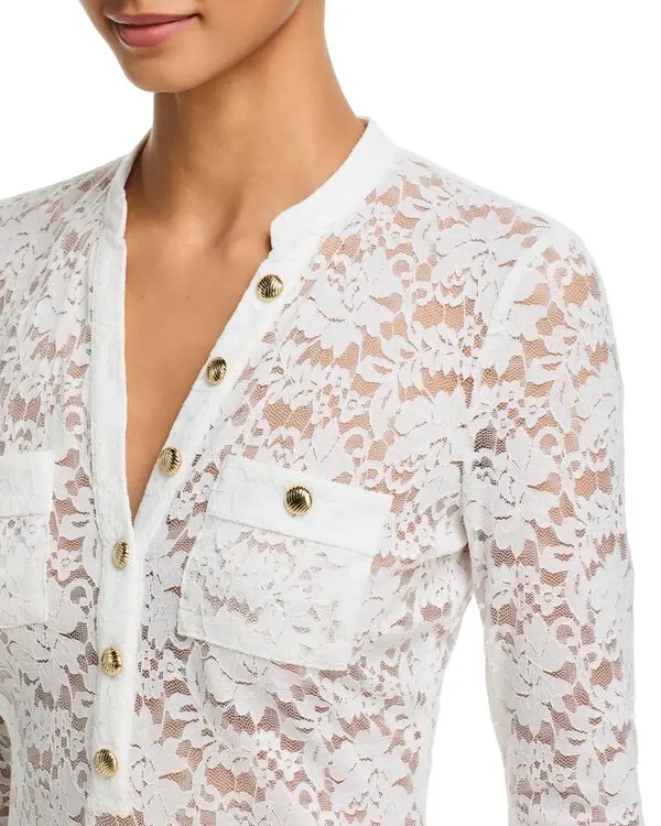 Generation Love Ilona Lace Top - White