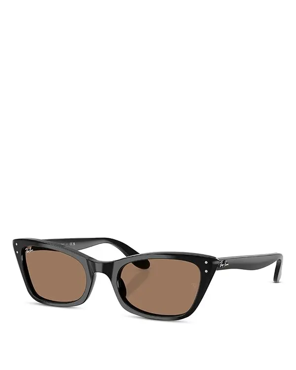 Ray-ban Lady Burbank Cat Eye Sunglasses - Black