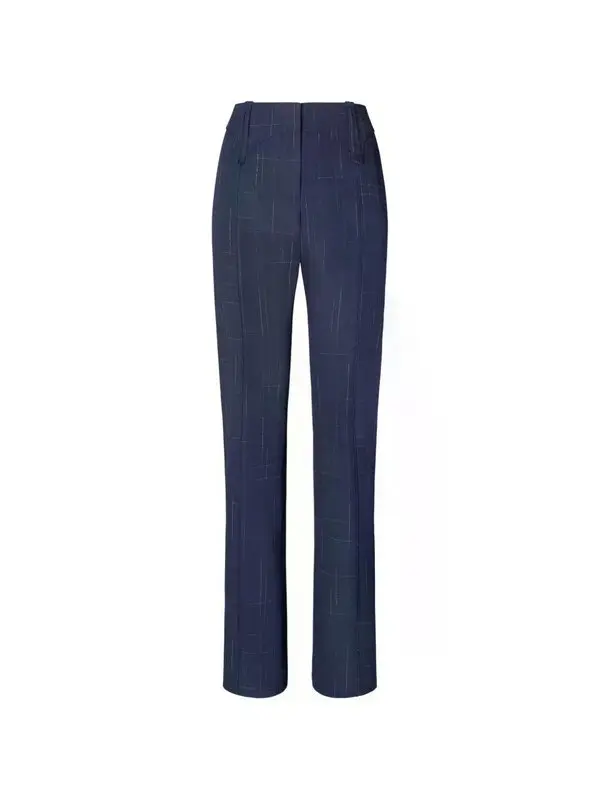 Tory Burch Wool Pants - Blue