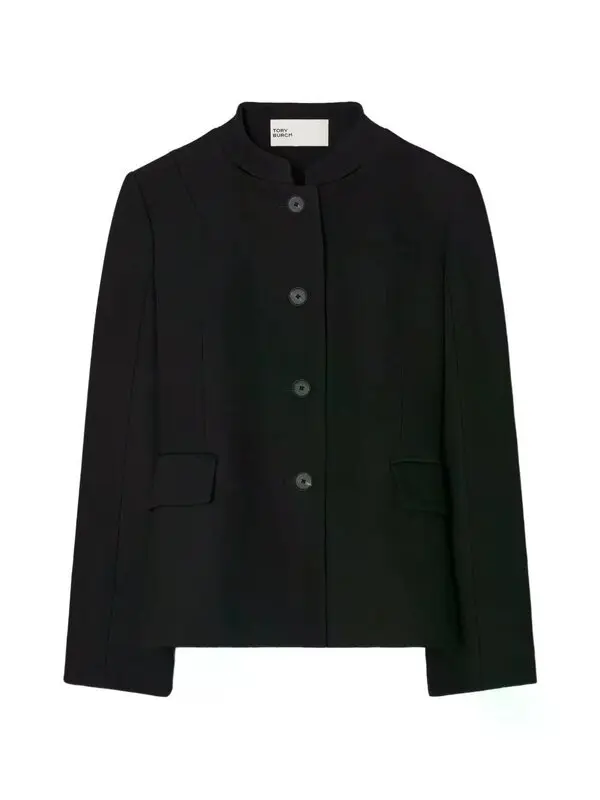 Tory Burch Viscose And Cotton Crepe Jacket