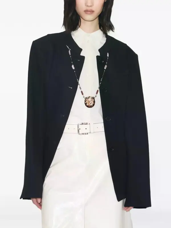Tory Burch Viscose And Cotton Crepe Jacket