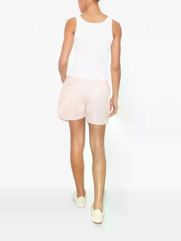 Tory Burch Recycled Nylon Track Shorts - Pink