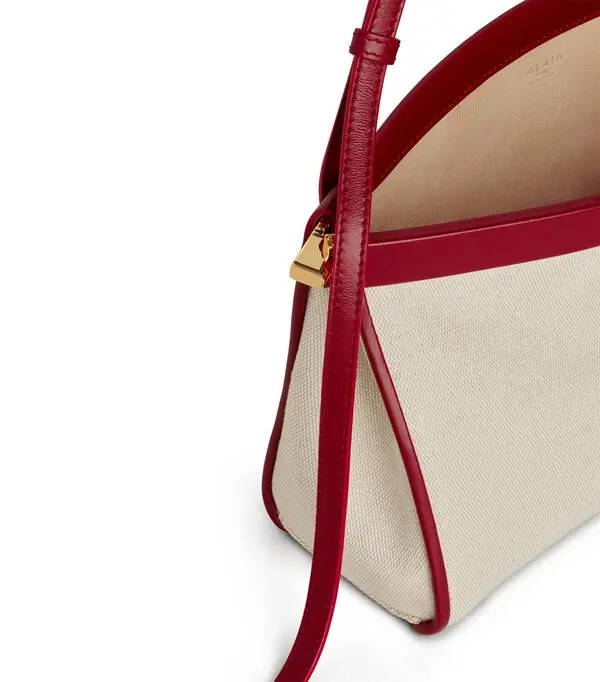 Alaïa Le Click East West Shoulder Bag - Beige