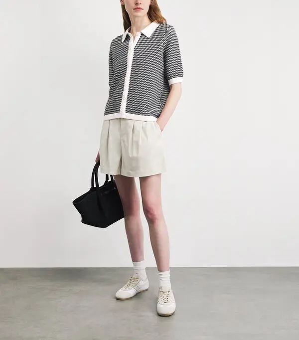 Varley Knitted Gaelle Polo Shirt