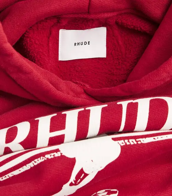 Rhude Set Piece Hoodie - Red