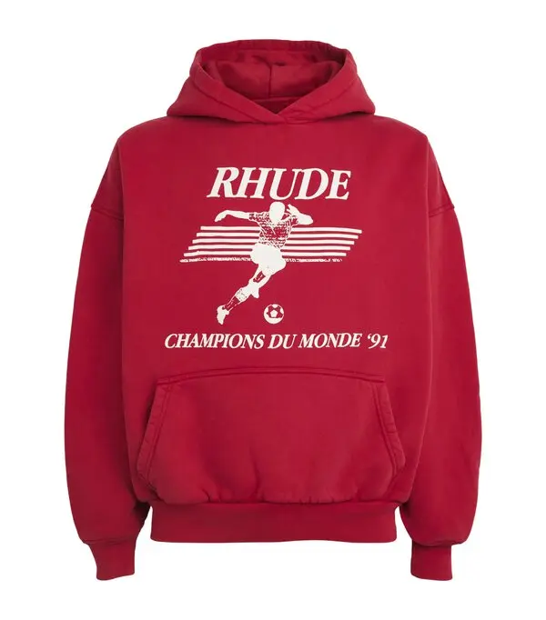 Rhude Set Piece Hoodie - Red