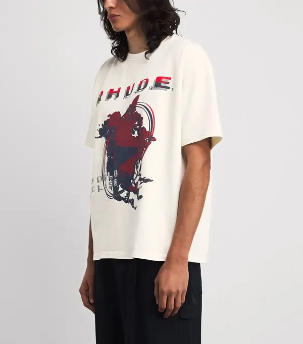 Rhude Cotton Du Monde 91 T-shirt
