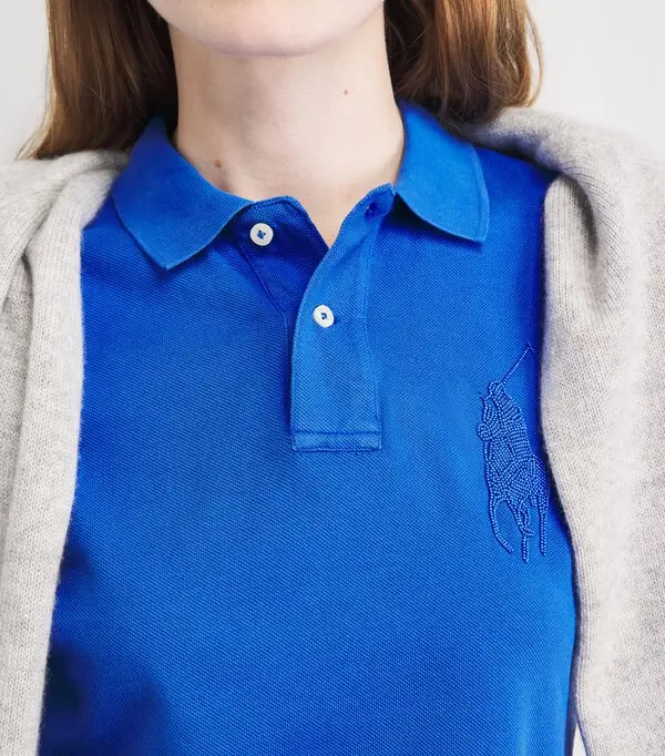 Polo Ralph Lauren Beaded Big Pony Polo Shirt