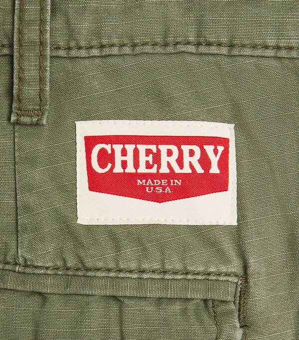 CHERRY LOS ANGELES Cotton Paint Splatter Cargo Shorts