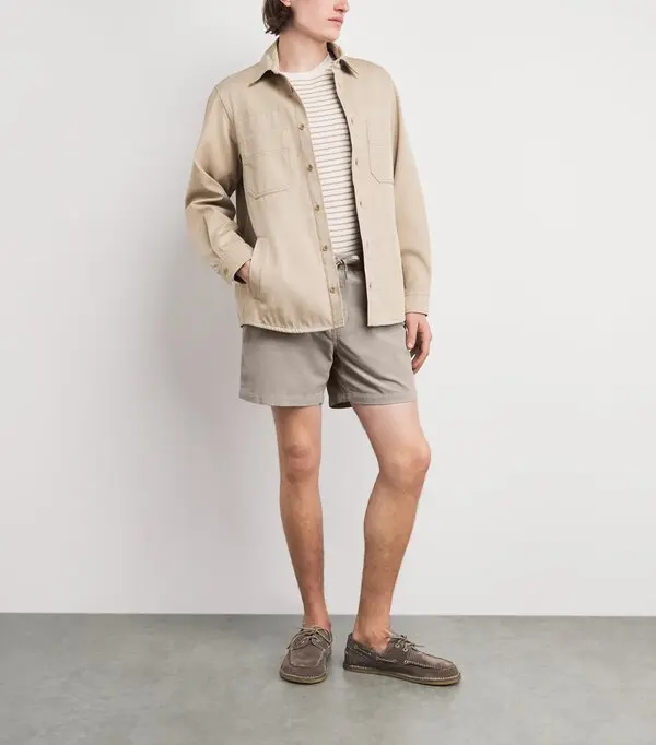 Polo Ralph Lauren Cotton Corduroy Prepster Shorts - Grey