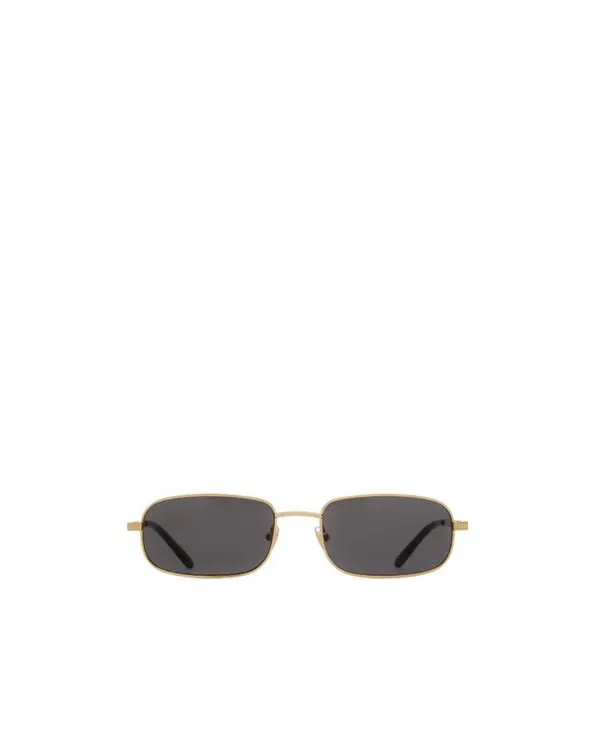 Gucci Rectangular Metal Sunglasses - Black
