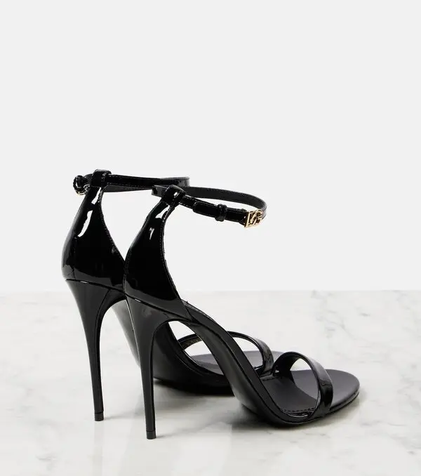 Dolce & Gabbana Patent Leather Sandals