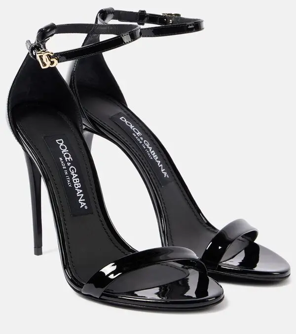 Dolce & Gabbana Patent Leather Sandals