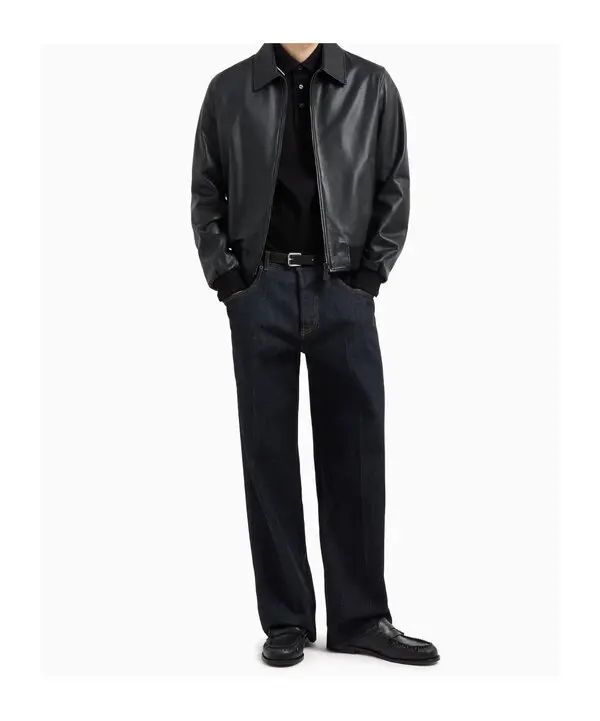 Emporio Armani Logo Embroidered Polo Shirt