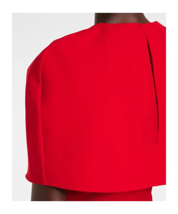 Roland Mouret Cape Effect Midi Dress