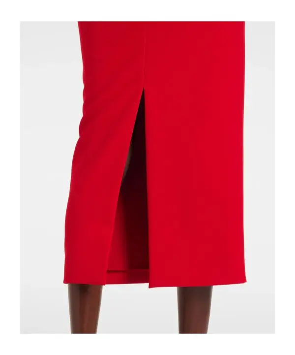 Roland Mouret Cape Effect Midi Dress