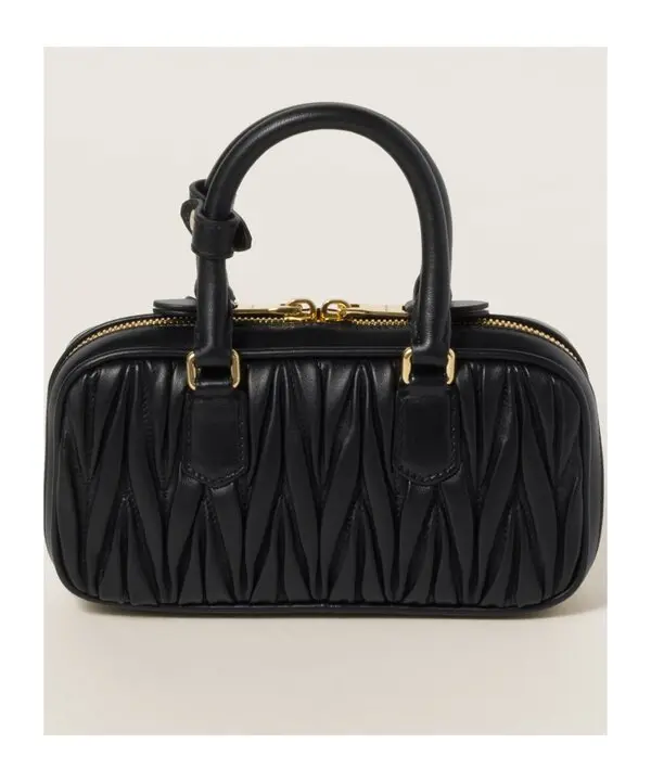 Miu Miu Arcadie Matelassé Nappa Leather Mini-bag