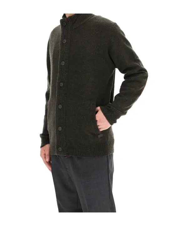 Barbour High-neck Button-up Cardigan