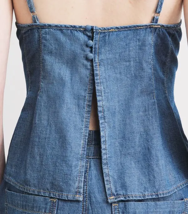 Paige Esther Denim Cami Top