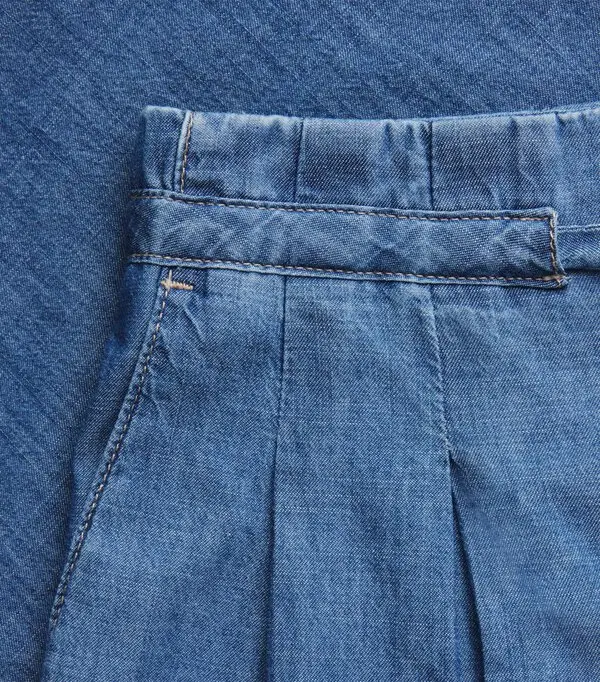 Paige Ingrid Wide-leg Jeans With Drawstring Waist