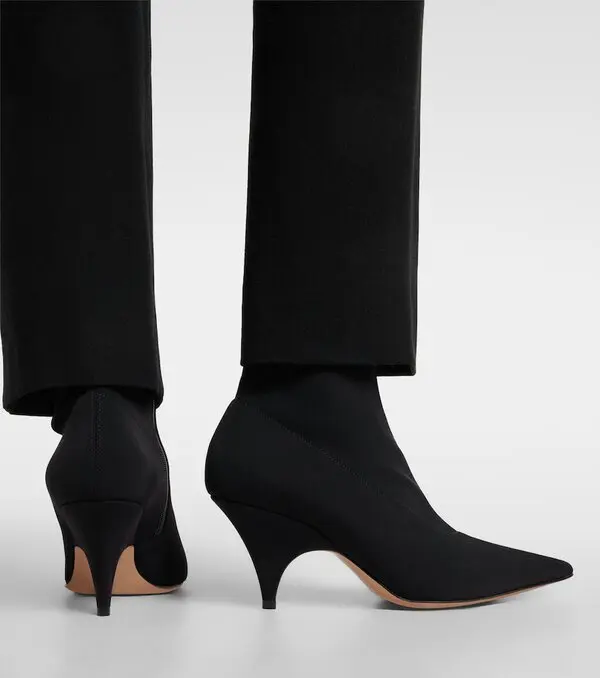 GIANVITO ROSSI Osaka Canvas Ankle Boots