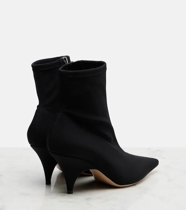 GIANVITO ROSSI Osaka Canvas Ankle Boots