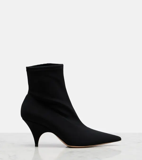 GIANVITO ROSSI Osaka Canvas Ankle Boots