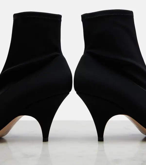 GIANVITO ROSSI Osaka Canvas Ankle Boots