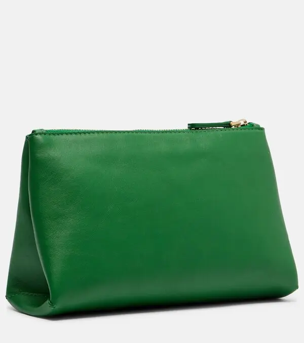Calvin Klein Essential Case Mini Leather Clutch - Green